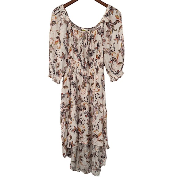 fig and flower | Dresses | Fig And Flower Boho Midi Dress Round Neck 34 ...